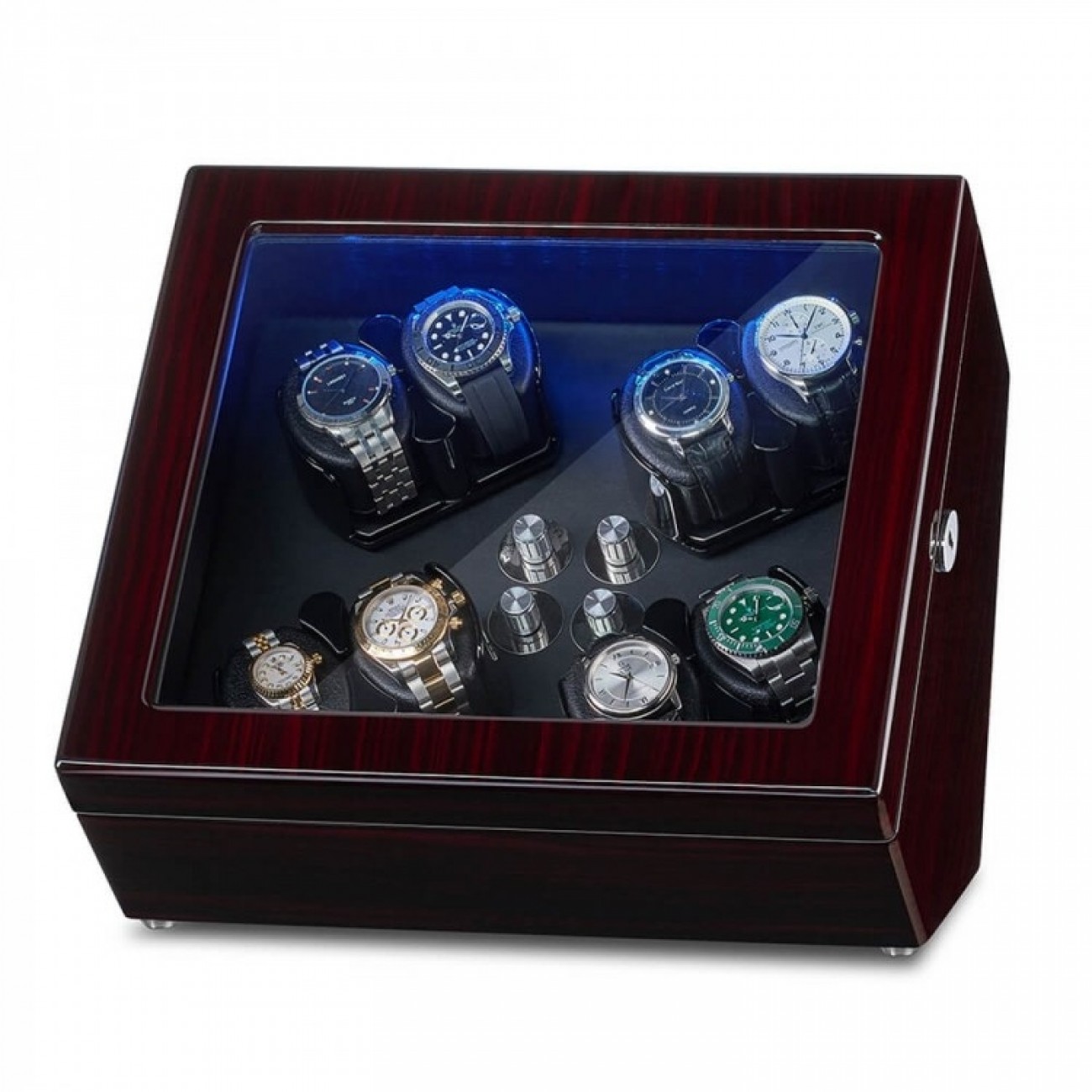 Self Winding Watch Winder for 8 Winding Spaces with Built-in ...